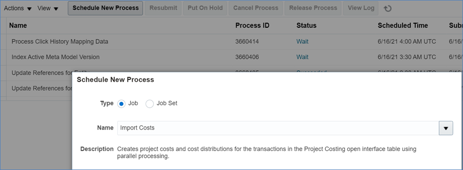 Uploading to Pending Unprocessed Transactions